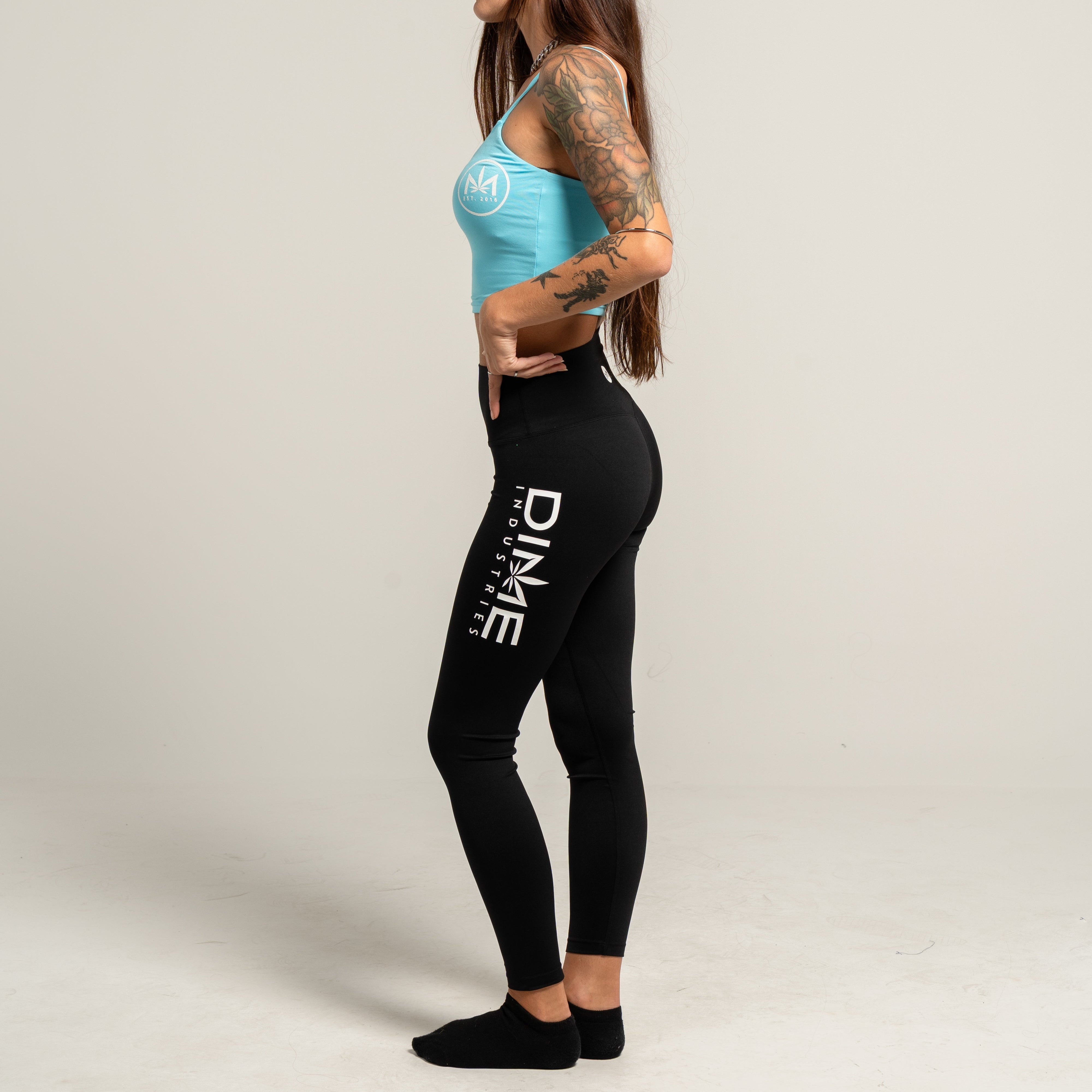 Women’s DIME Active Leggings – Slim Fit Performance Wear – Dime Merch